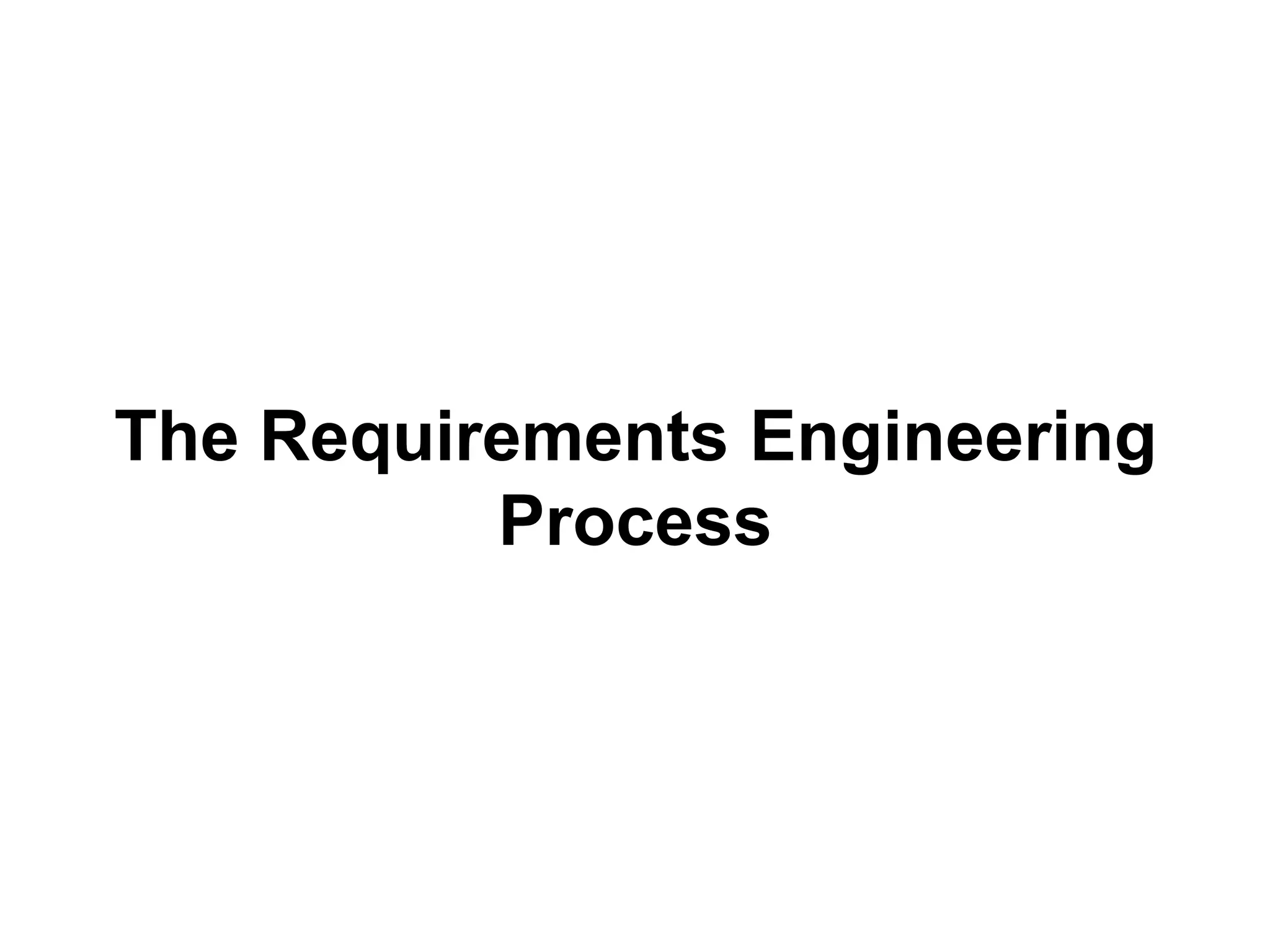 Software Requirements engineering | PPT