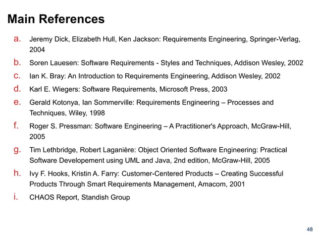 Software Requirements engineering | PPT | Computing | Technology & Computing