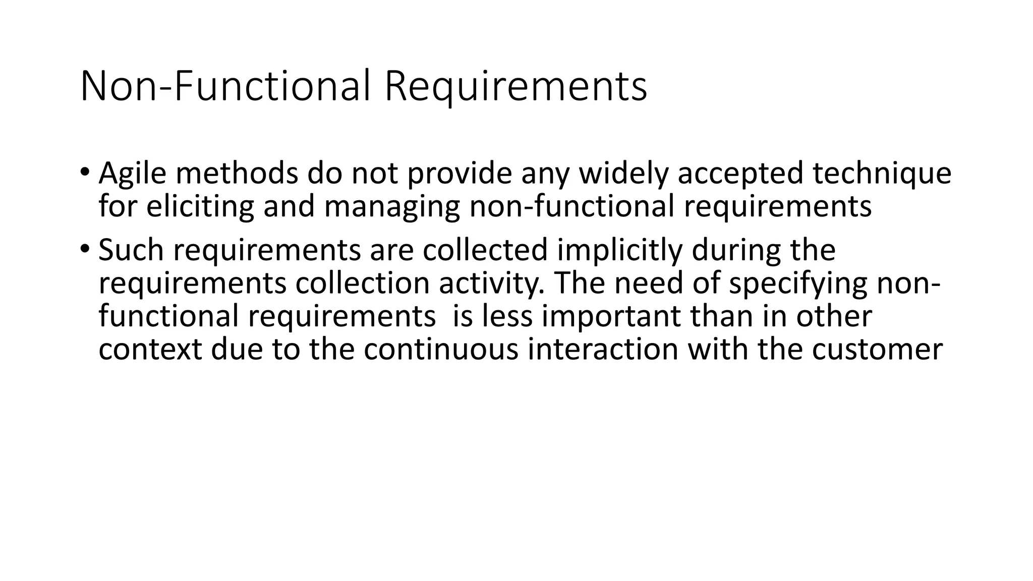 Requirements engineering for agile methods | PPTX
