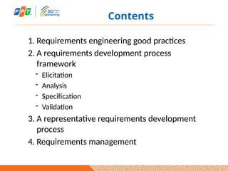 Requirements engineering good practices .pptx