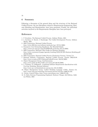 Requirements engineering in the rational uniﬁed process | PDF