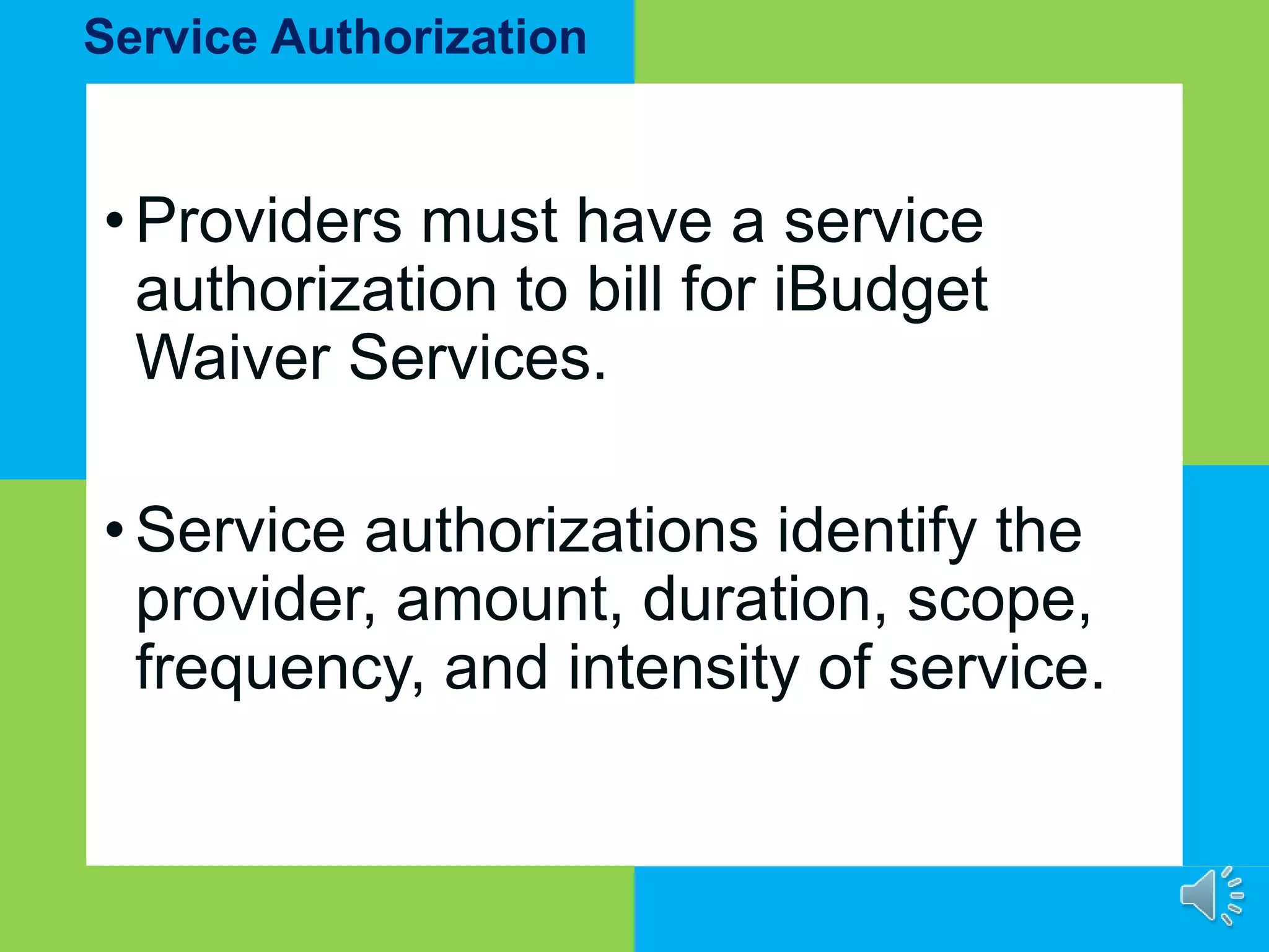 Requirements for all waiver providers | PPTX