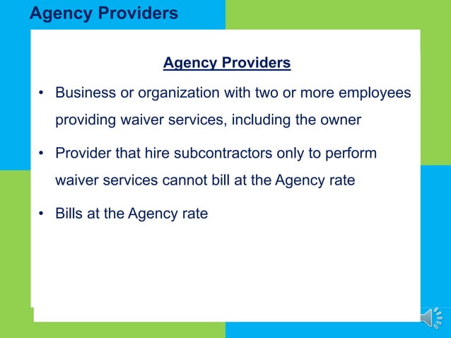 Requirements for all waiver providers | PPTX