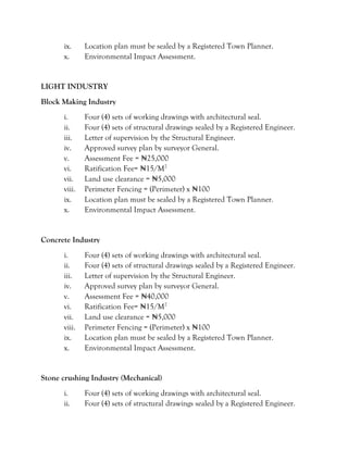 REQUIREMENTS FOR BUILDING PLAN APPROVAL | PDF