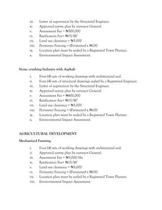 REQUIREMENTS FOR BUILDING PLAN APPROVAL | PDF