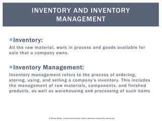 Requirements for effective inventory management.pptx