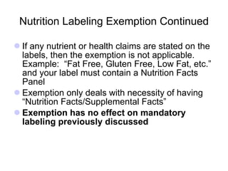 Requirements for farmers markets | PPT