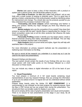 Requirements For Fdp Research Stage | DOC