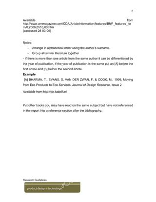 Requirements For Fdp Research Stage | DOC