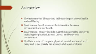 Requirements For Health Environment And Housing.pptx