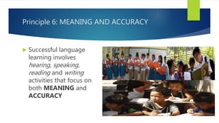 Requirements for principles of teaching 2 | PPT