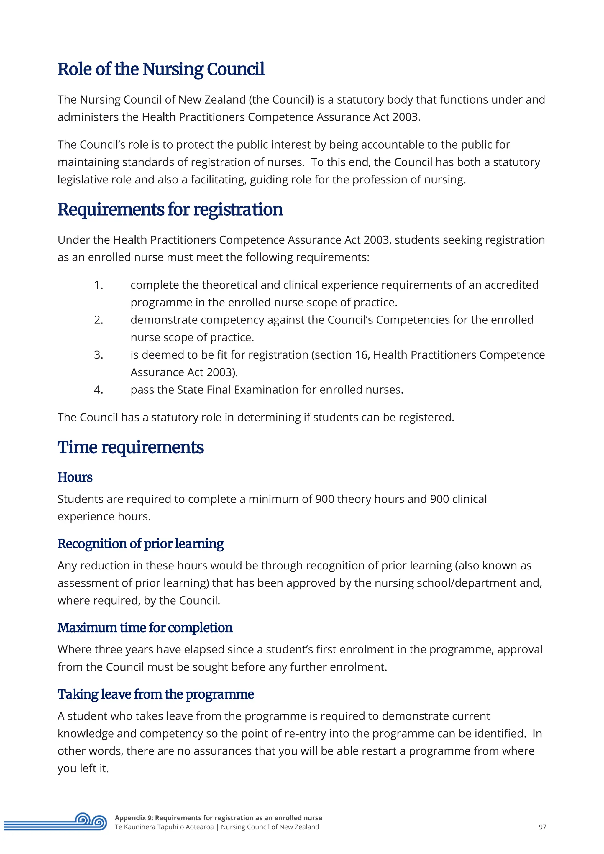 Requirements for registration as an enrolled nurse 2023 2.pdf