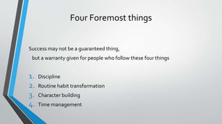 Requirements for Success | PPT | Free Download