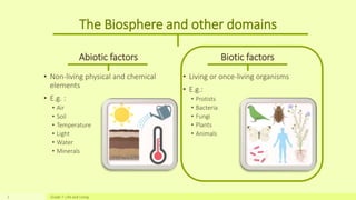 Requirements for sustaining life | PPTX