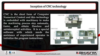 CNC workshop Machineries | PPTX