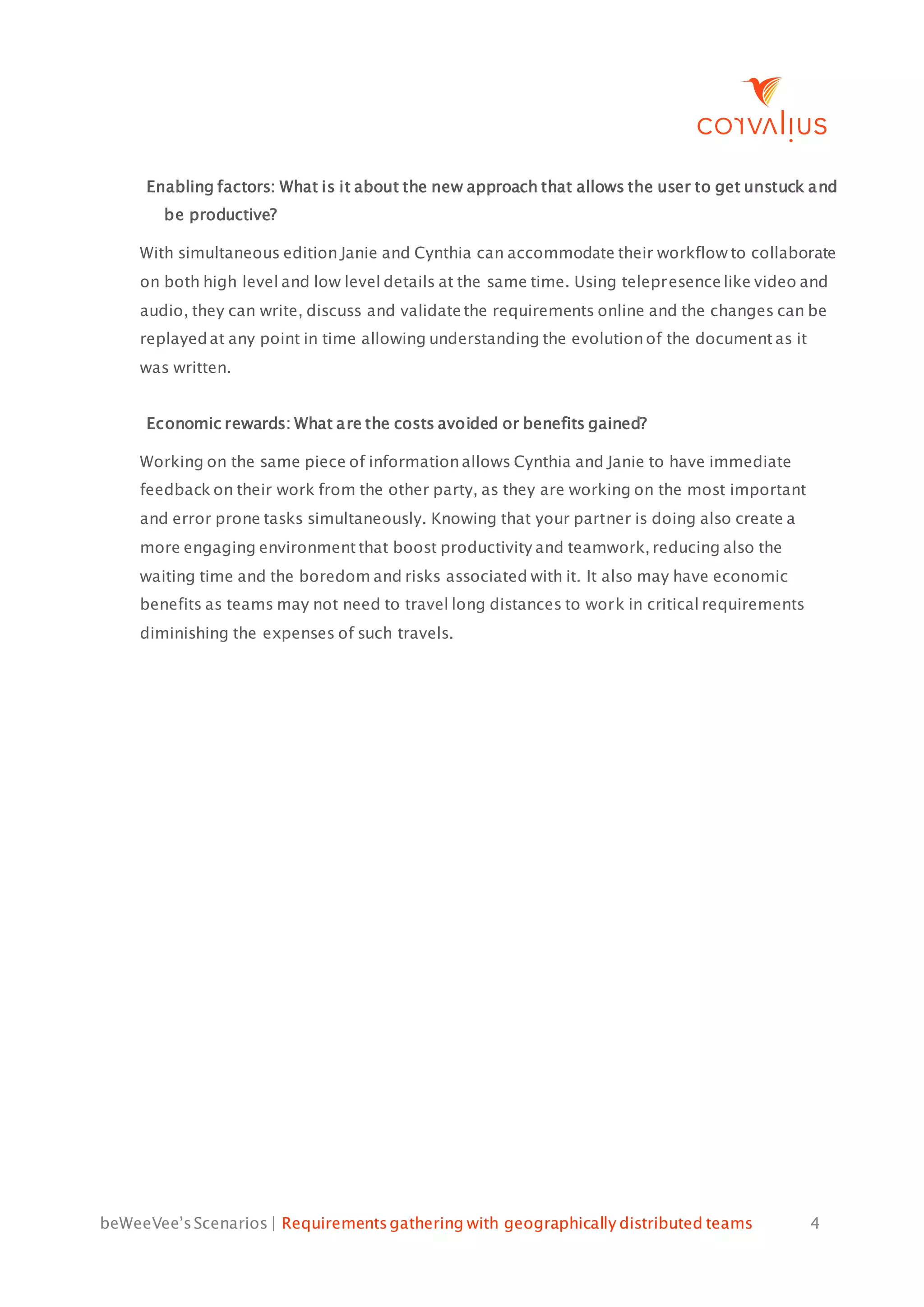 Requirements gathering with geographically distributed teams | PDF