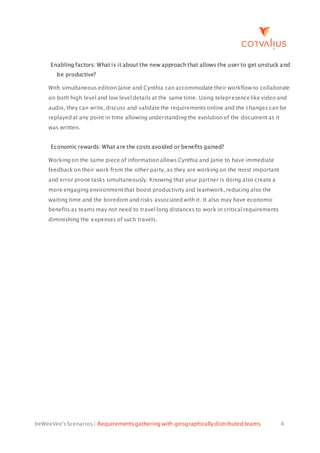 Requirements gathering with geographically distributed teams | PDF