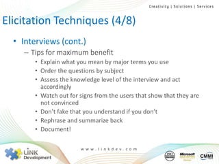 Requirements Management Part 1 - Management and Elicitation | PPT