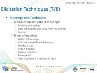 Requirements Management Part 1 - Management and Elicitation | PPT