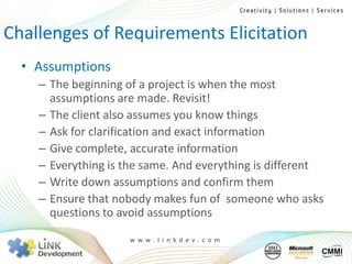 Requirements Management Part 1 - Management and Elicitation | PPT