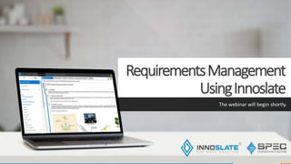 Requirements Management Using Innoslate | PPTX