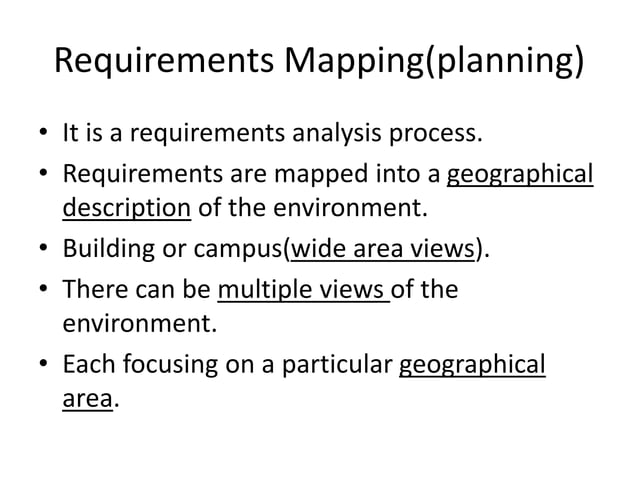 Requirements mapping | PPTX