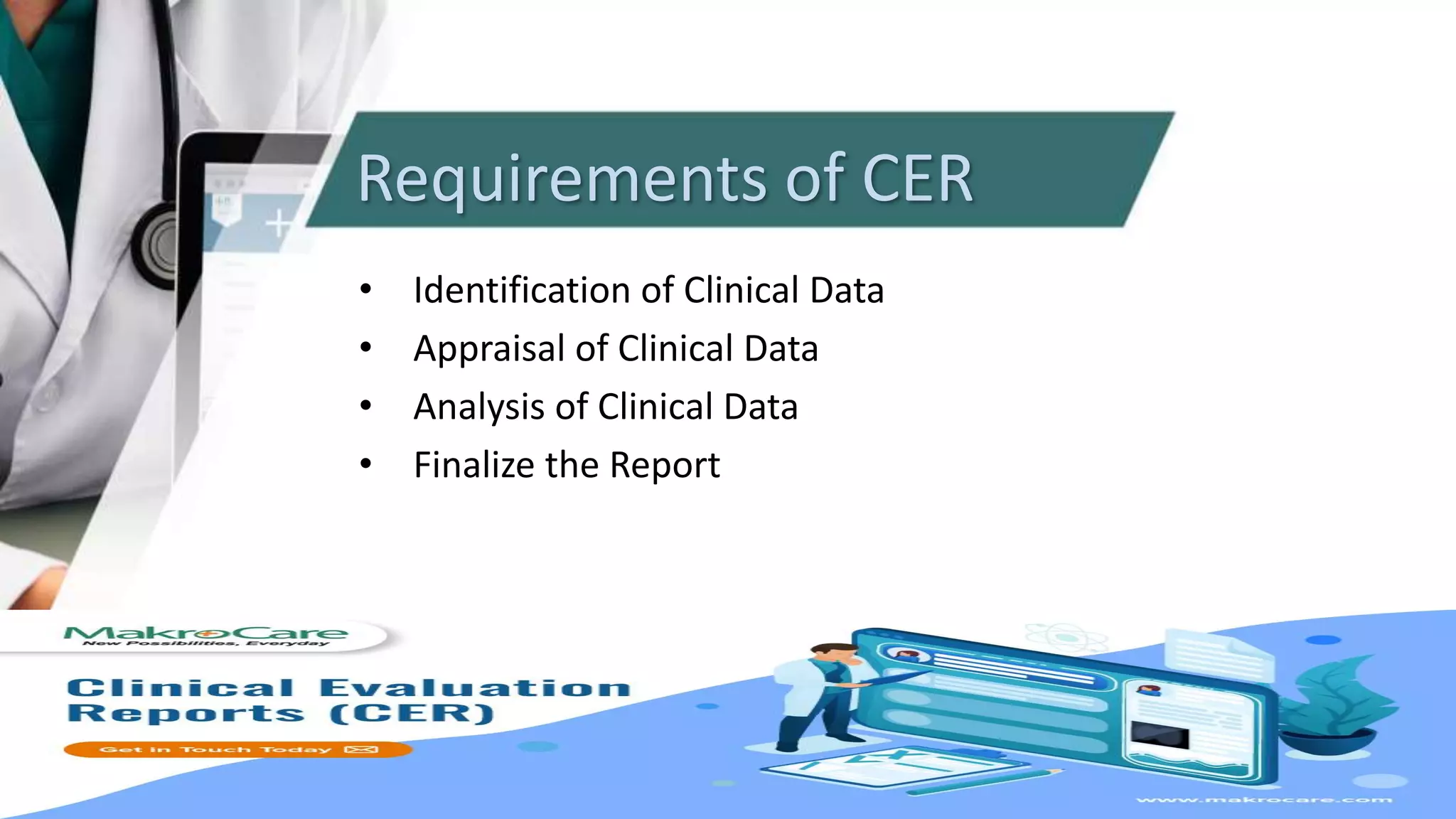 Requirements of clinical evaluation report for medical devices | PPT
