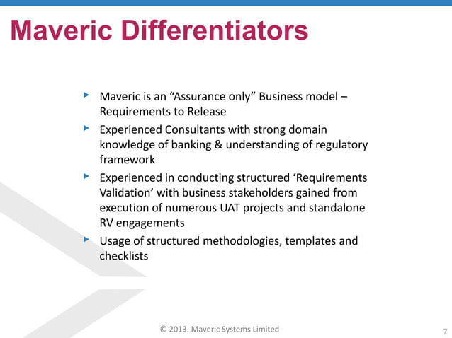Requirements Practice - Maveric Systems | PPT