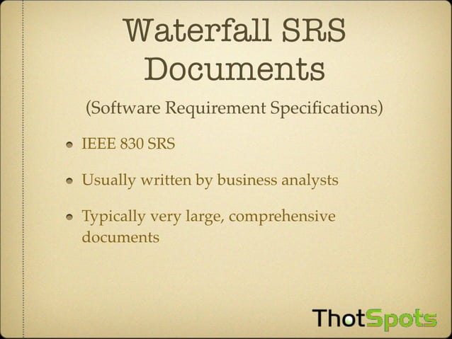 Scrum And Agile Requirements | PPT