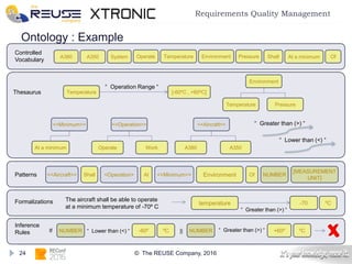Requirements quality management - how to deal with requirements quality ...
