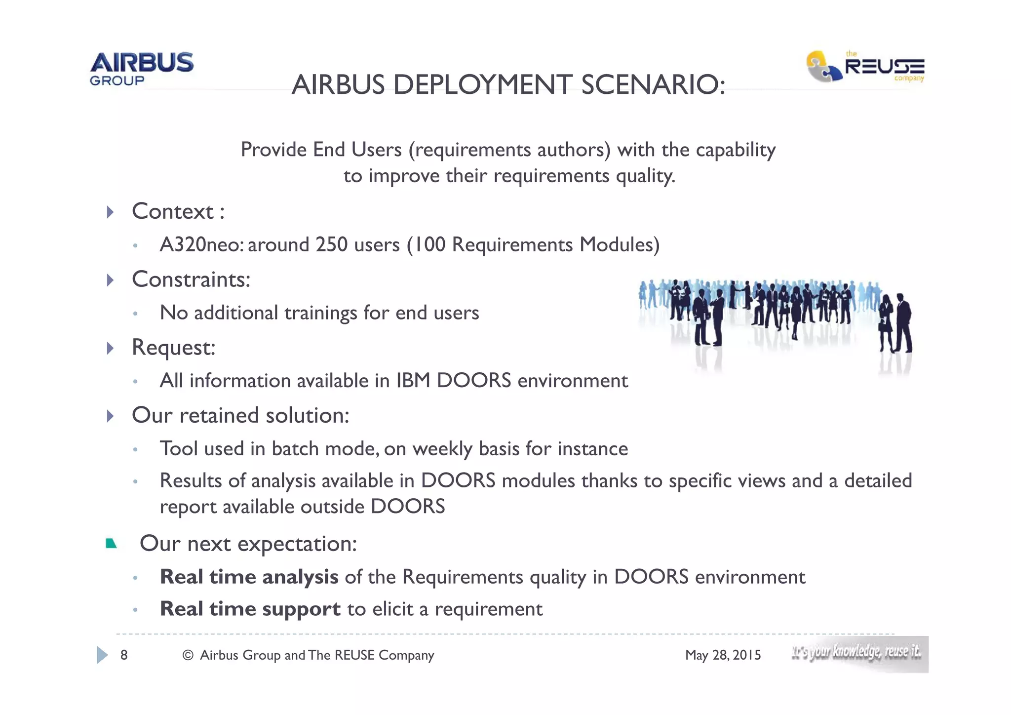 Requirements quality management within the airbus group v3 | PDF