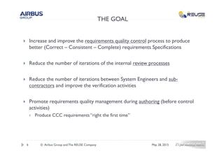 Requirements quality management within the airbus group v3 | PDF