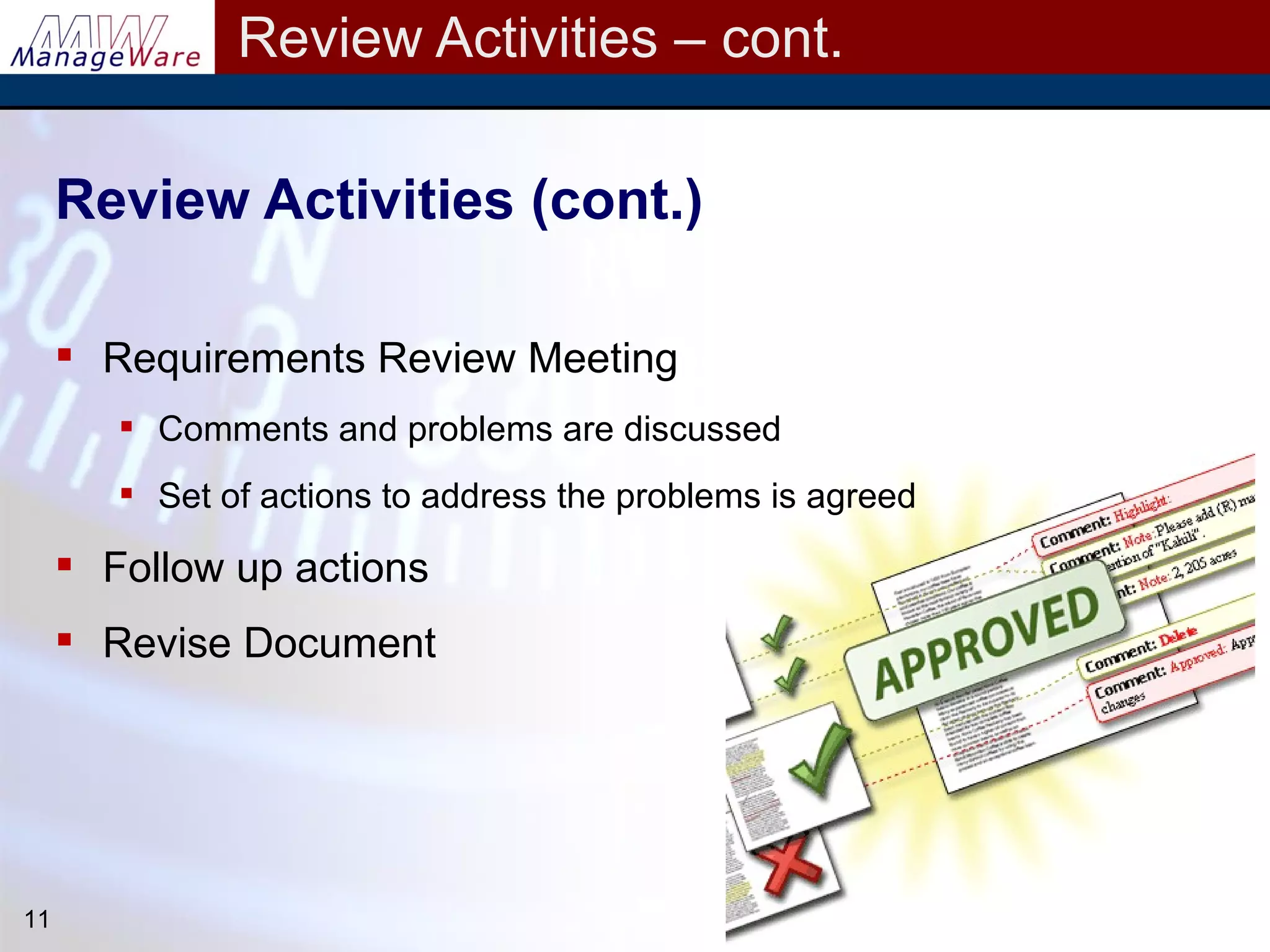 Requirements Review Process | PPT