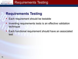 Requirements Review Process | PPT