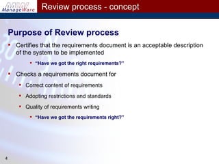 Requirements Review Process | PPT