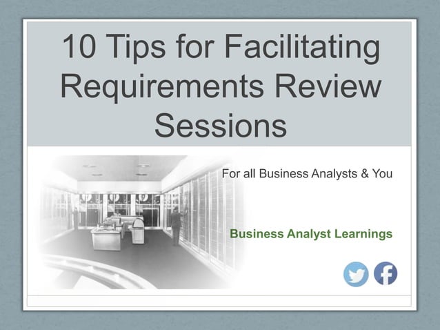 Requirements review session tips | PPTX