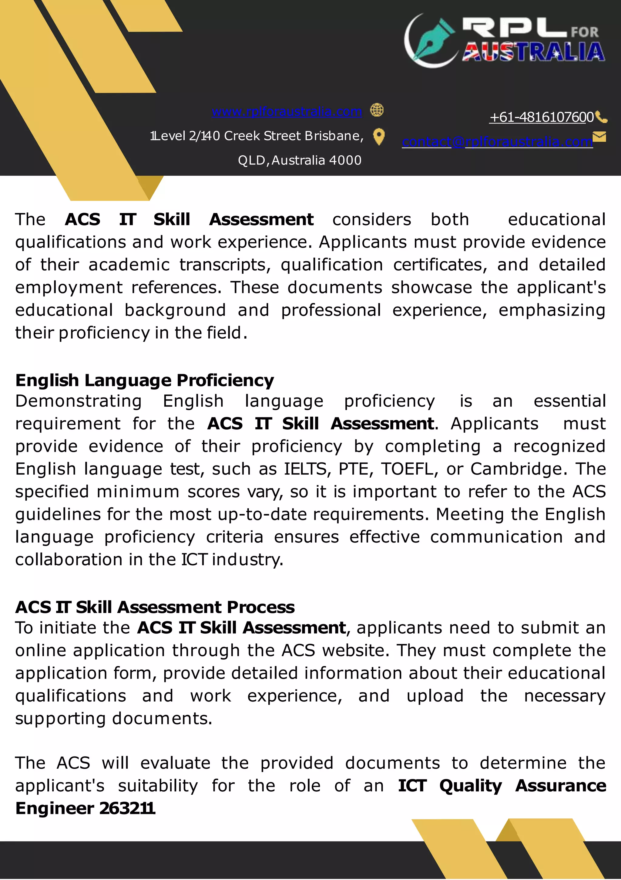 Requirements to Become ICT Quality Assurance Engineer 263211.pptx