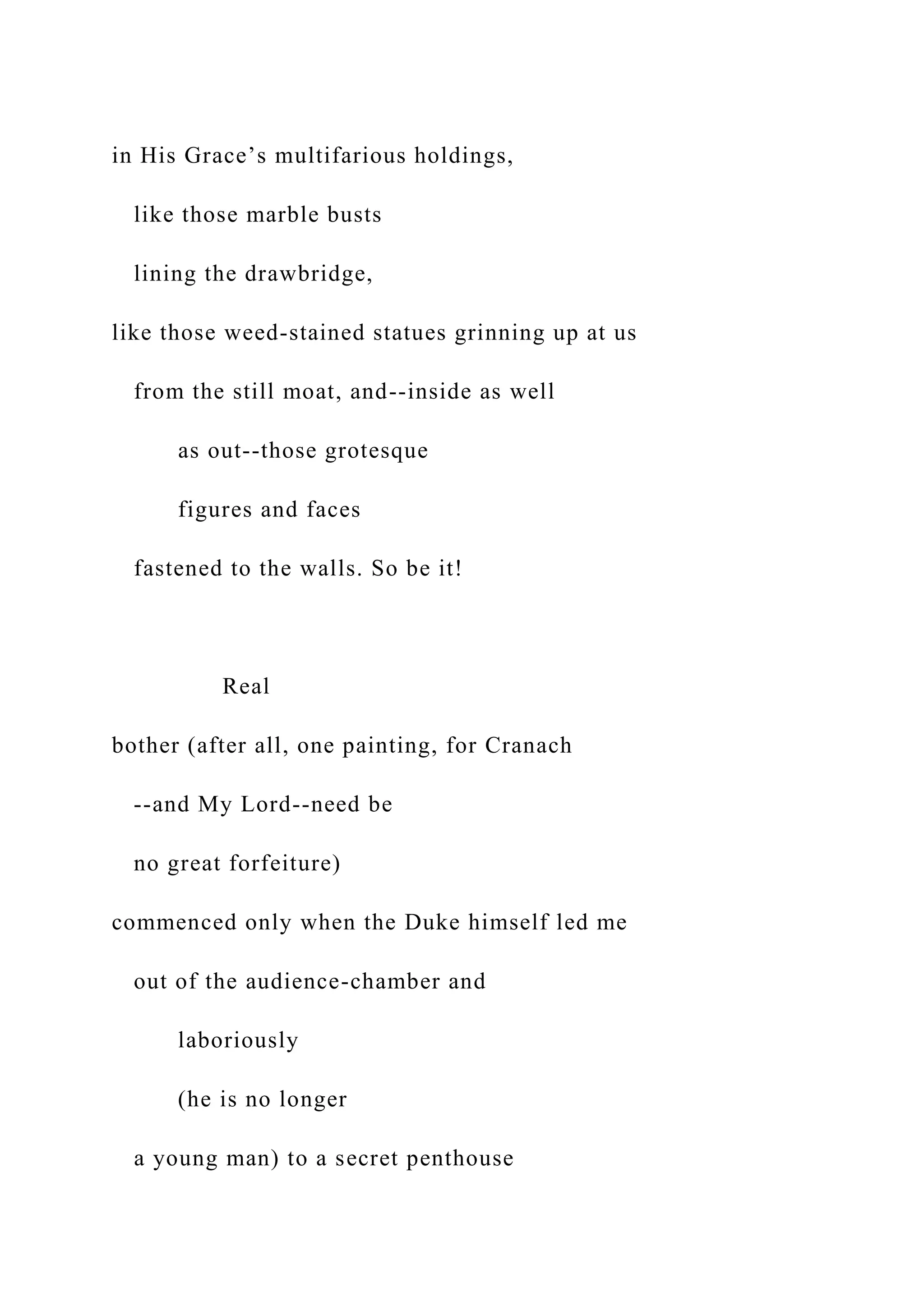 Requirement were reading several examples of dramatic poetry, .docx