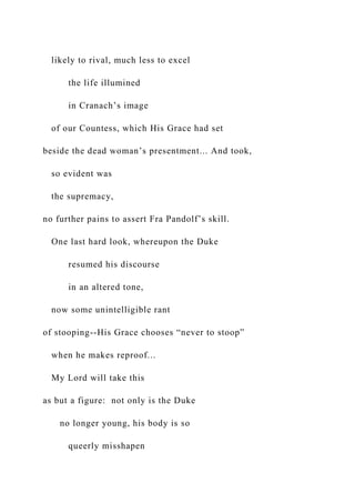 Requirement were reading several examples of dramatic poetry, .docx