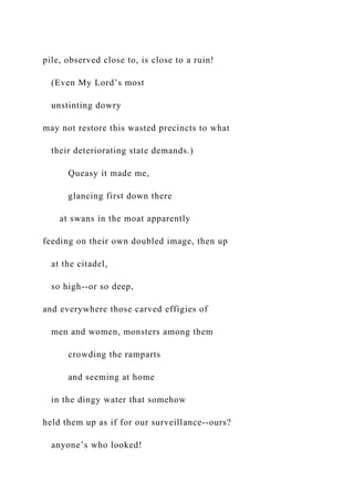 Requirement were reading several examples of dramatic poetry, .docx