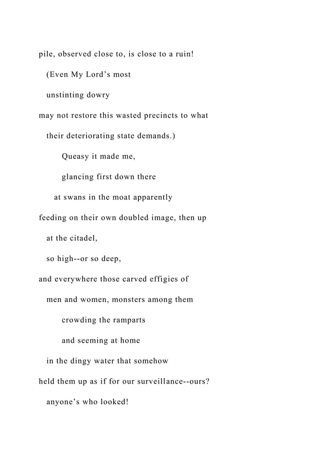 Requirement were reading several examples of dramatic poetry, .docx