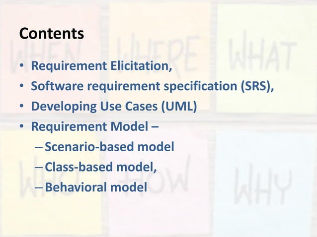 Requirement analysis and UML modelling in Software engineering | PDF | Computing | Technology ...