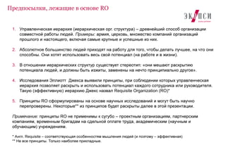 Requisite Organization. Обзор концепции. Практика ее использования для ...