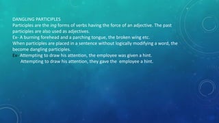 Requisites of a good sentence | PPTX