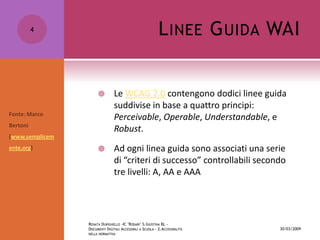 Requisiti E Linee Guida | PPT