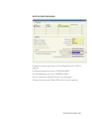 Requisition approval using_ame_an_oracle | PDF