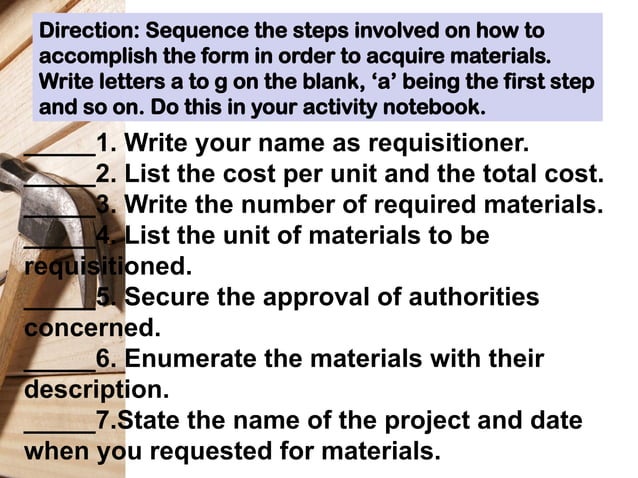 Requisition Form GRADE 9 1ST QUARTER.pptx