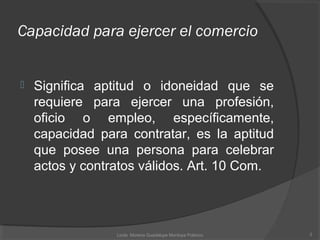 Requisitos para ejercer el comercio | PPT