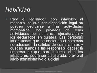 Requisitos para ejercer el comercio | PPT