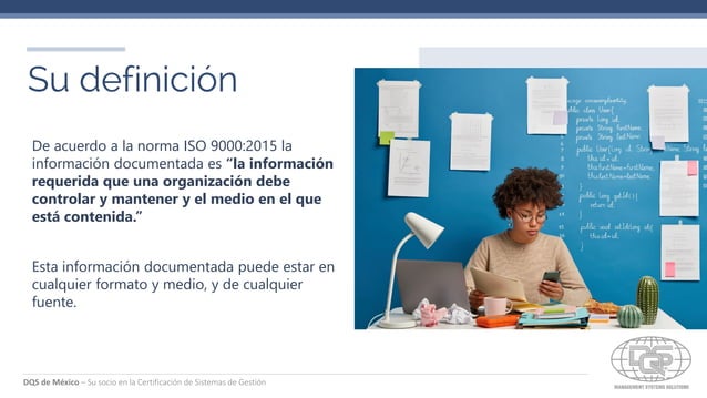 Requisitos para la información documentada - De acuerdo a ISO 9001:2015 ...